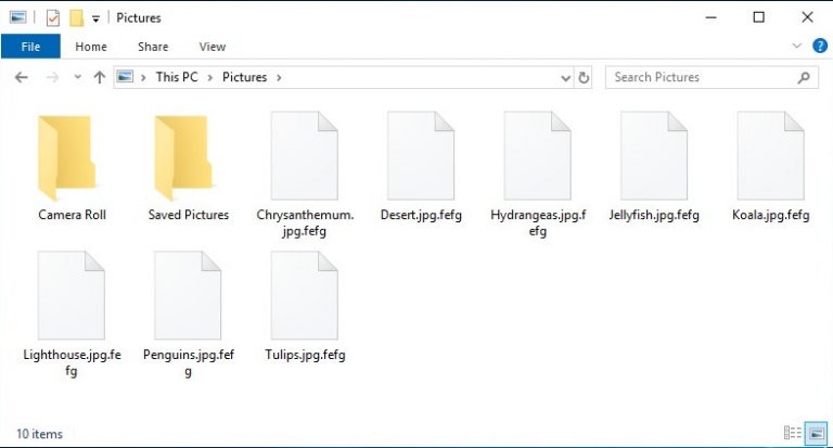 Remove Fefg ransomware virus. Decrypt & recover .fefg files. | Spyware ...