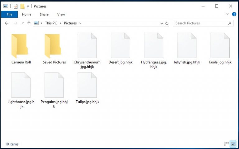 Remove Hhjk ransomware virus. Decrypt & recover .hhjk files ...